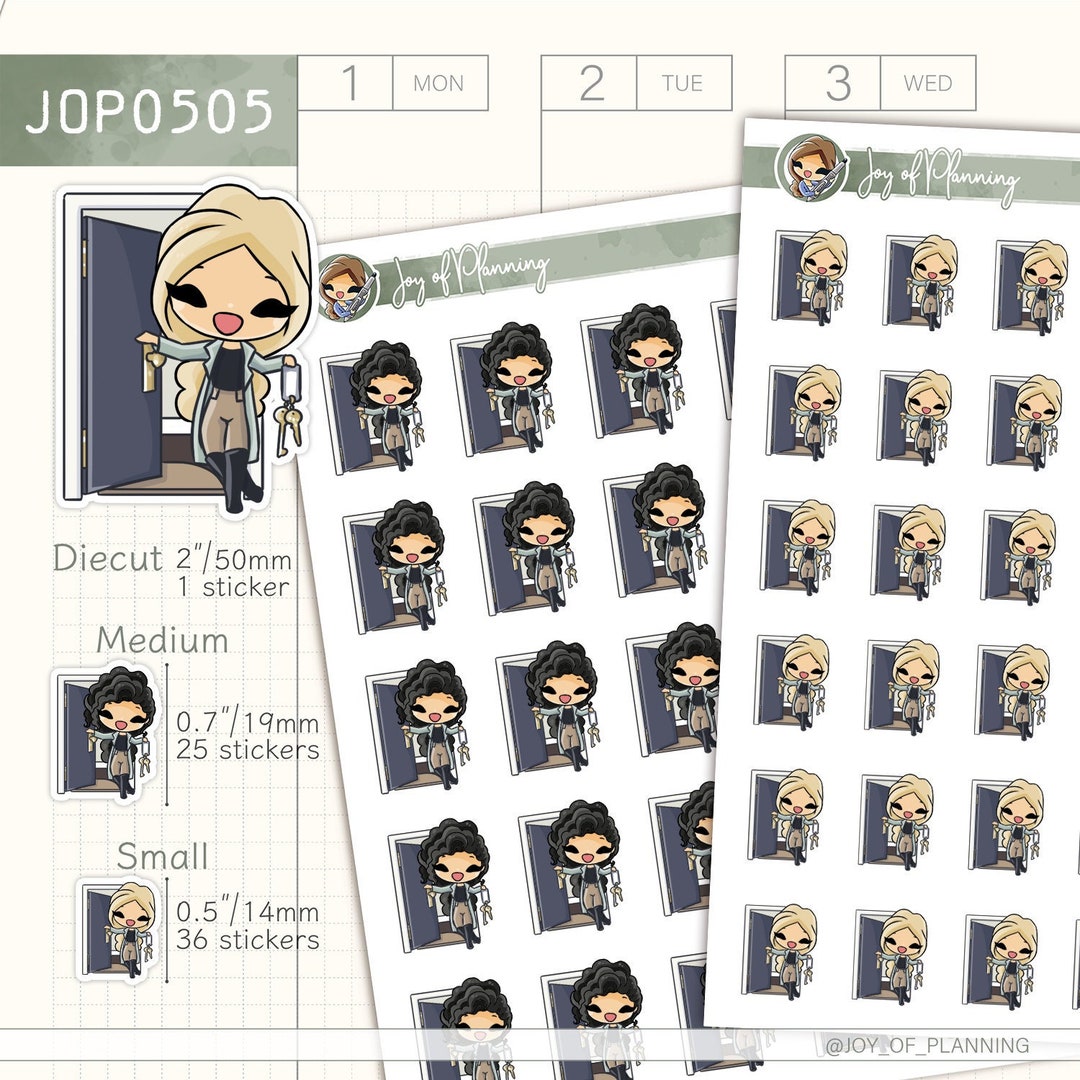 Moving Stickers / Home Sweet Home Stickers / Buying a House Planner ...