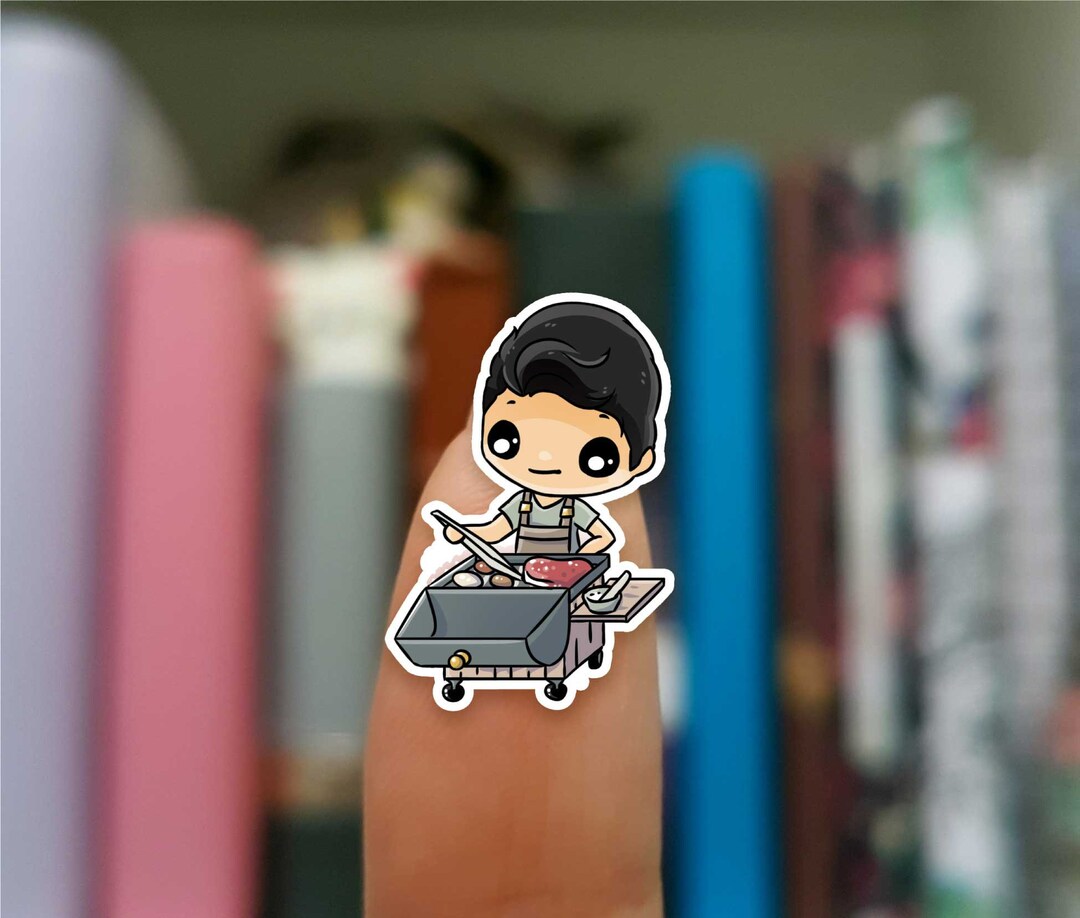 Boyfriend Stickers / BBQ Stickers / Barbecue Stickers / Planner ...