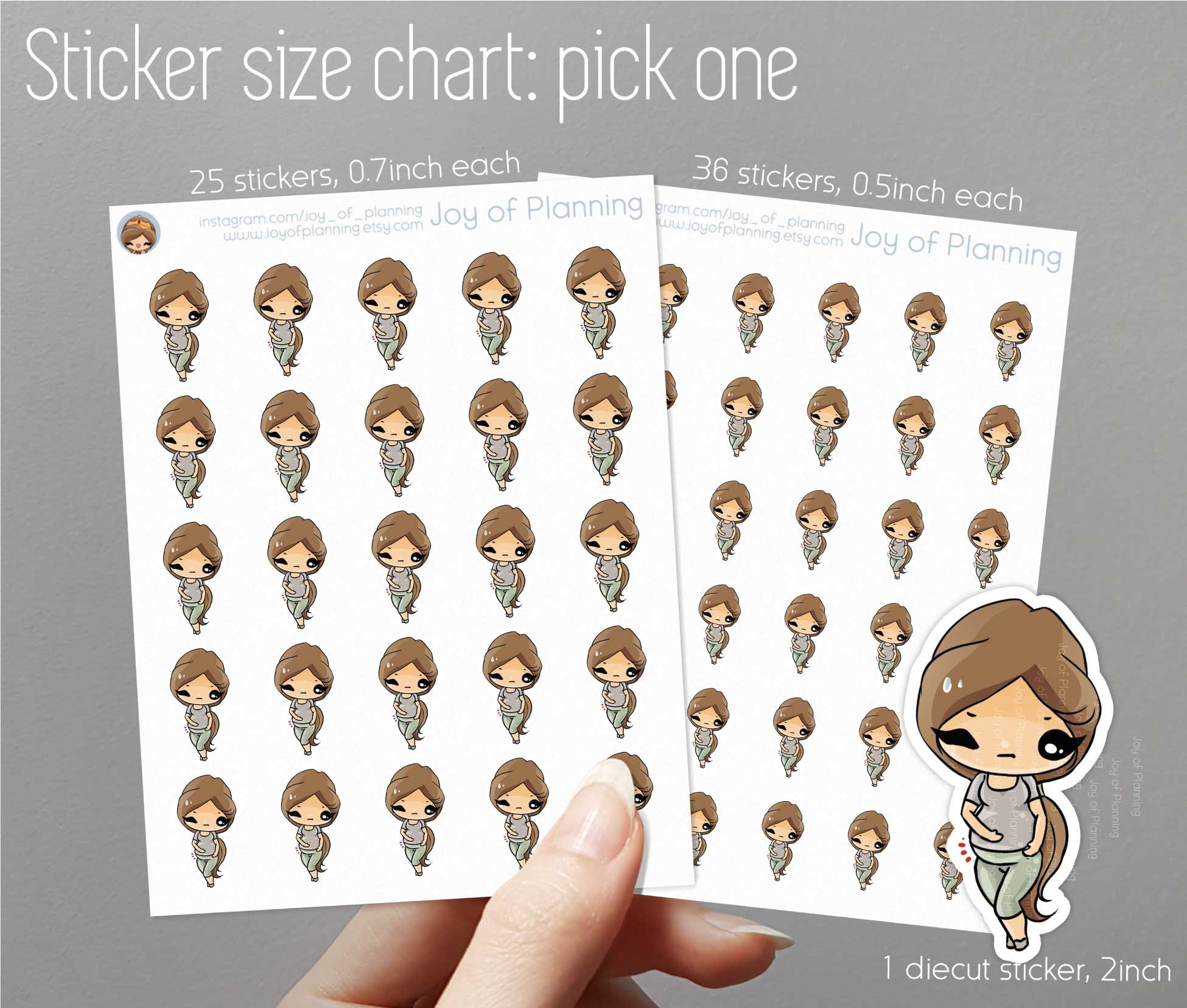 Pregnancy Stickers / Pregnant Stickers / Pregnancy Planner / Mom ...