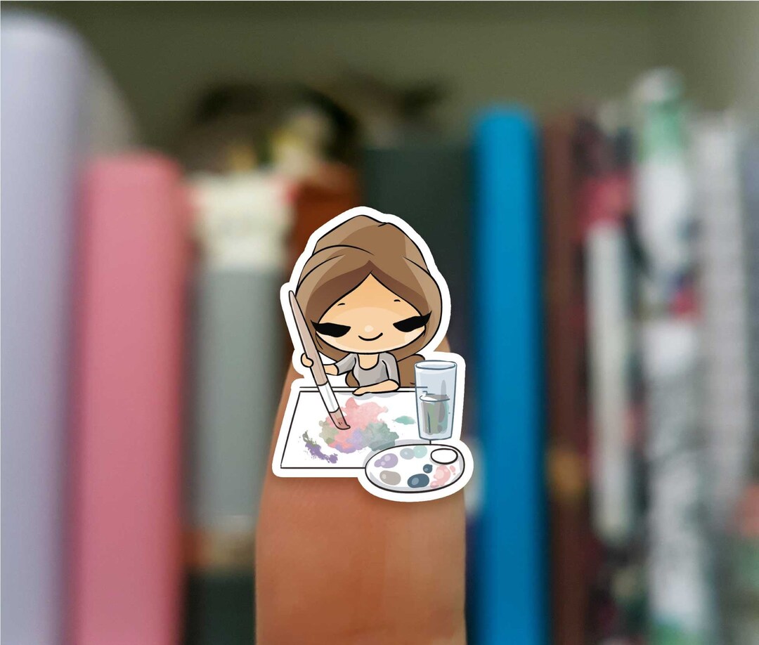 Painting Stickers / Watercolor Stickers / Planner Stickers / JOP1031 - Etsy