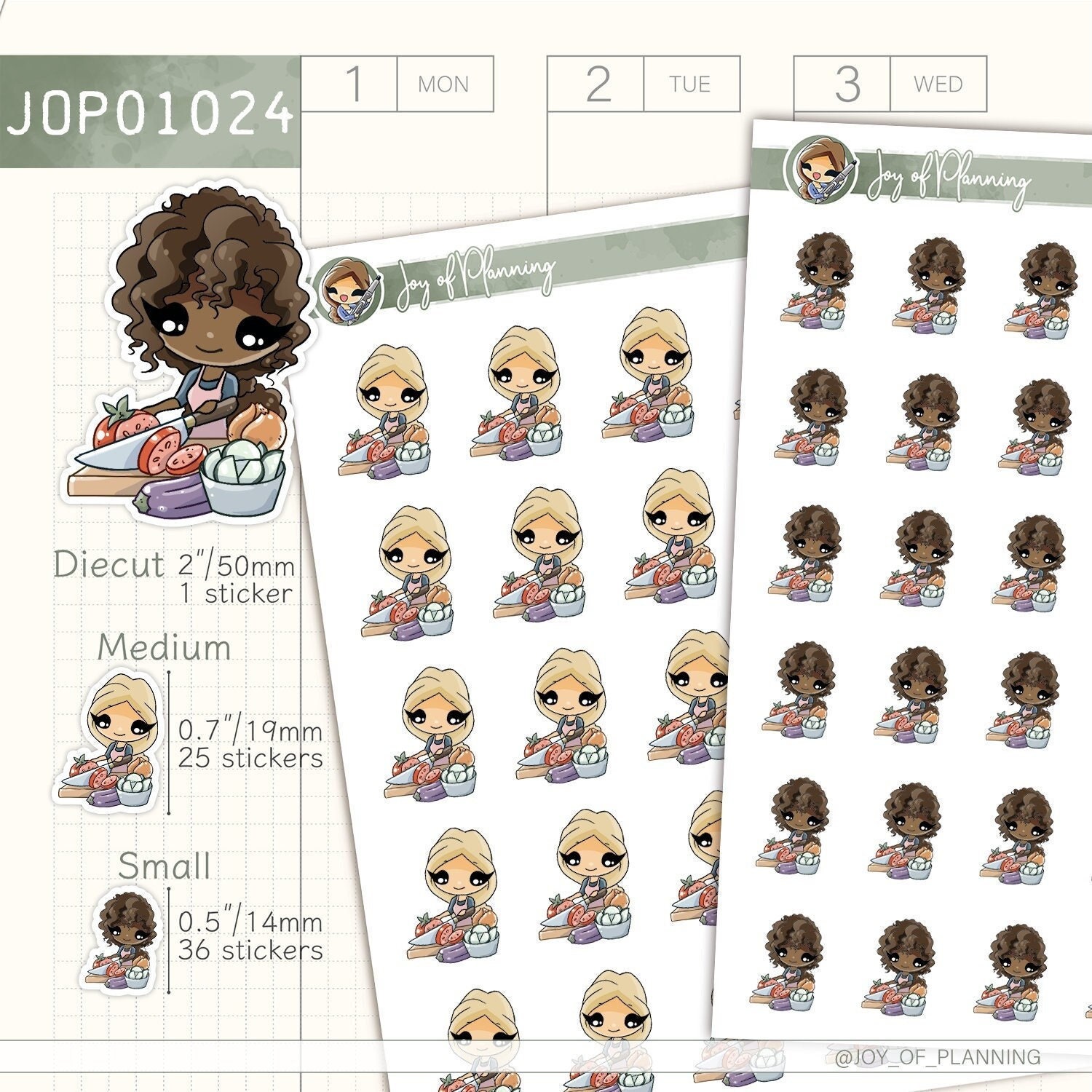 Cooking Stickers / Meal Prep Stickers / Chef Stickers / Cook - Etsy