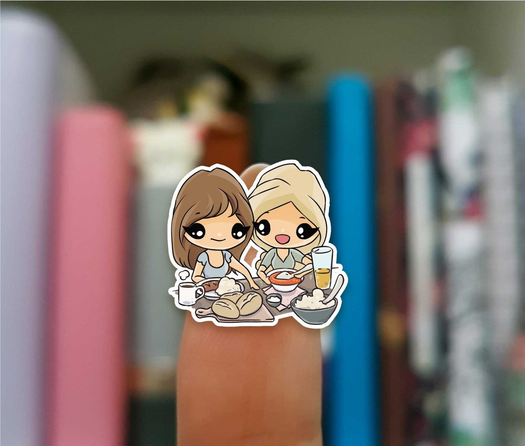 Dinner Stickers / Friends Stickers / Couple Stickers / Planner Stickers ...