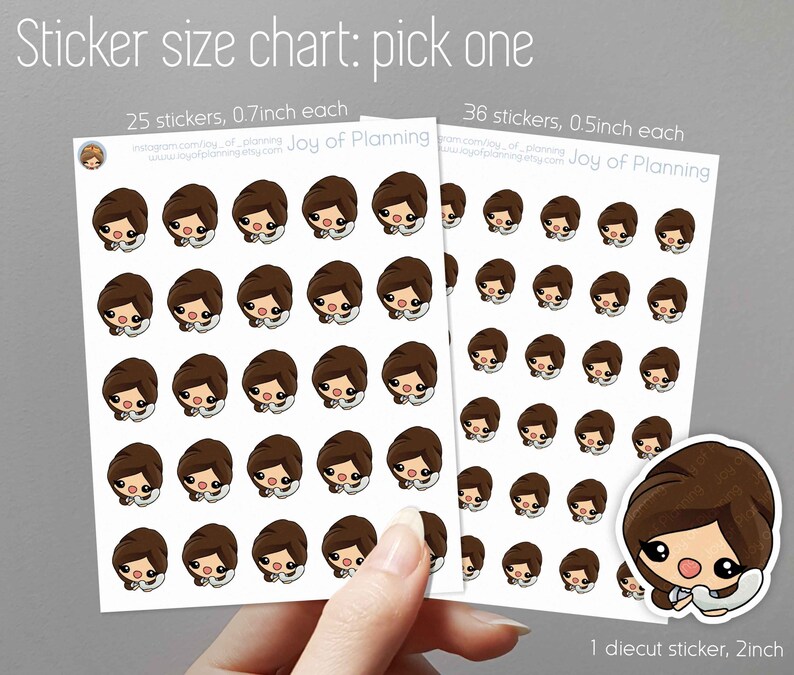 Phone Call Stickers / Planner Stickers / JOP531 - Etsy