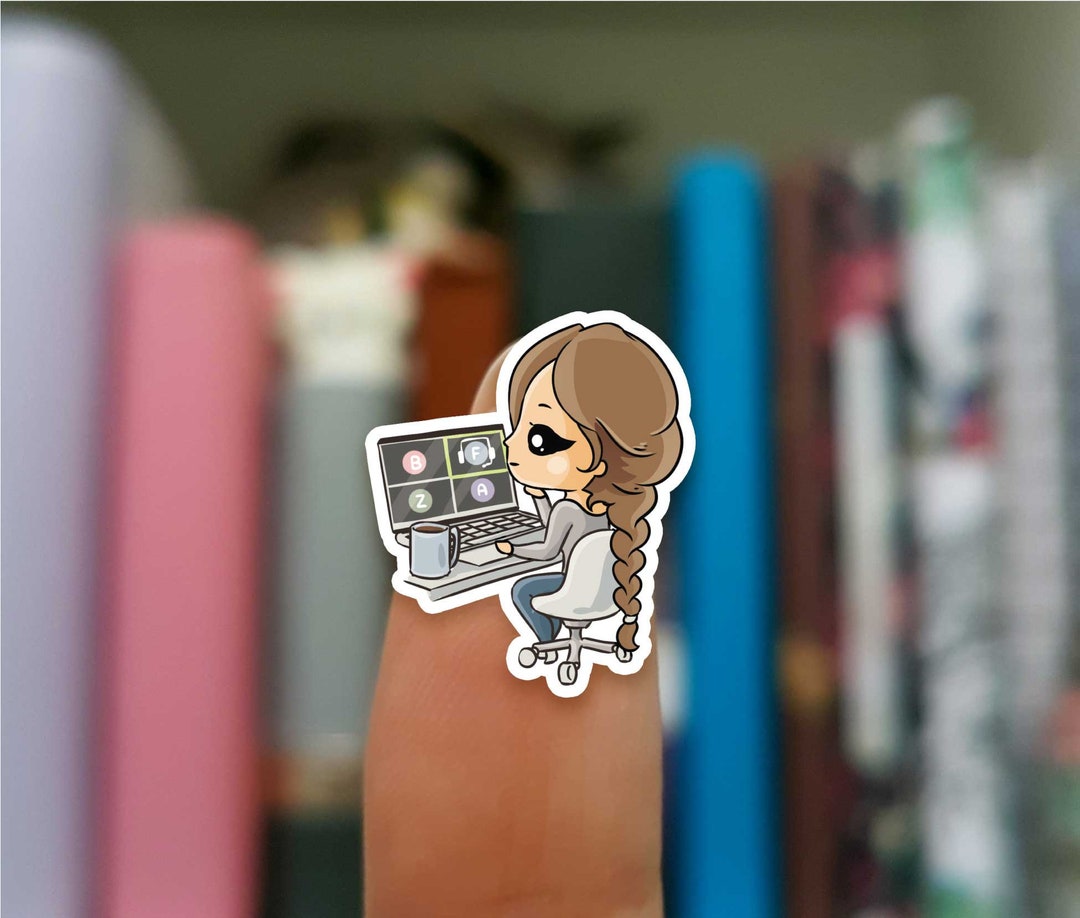 Online Meeting Stickers / Video Call Stickers / Work From Home Stickers ...