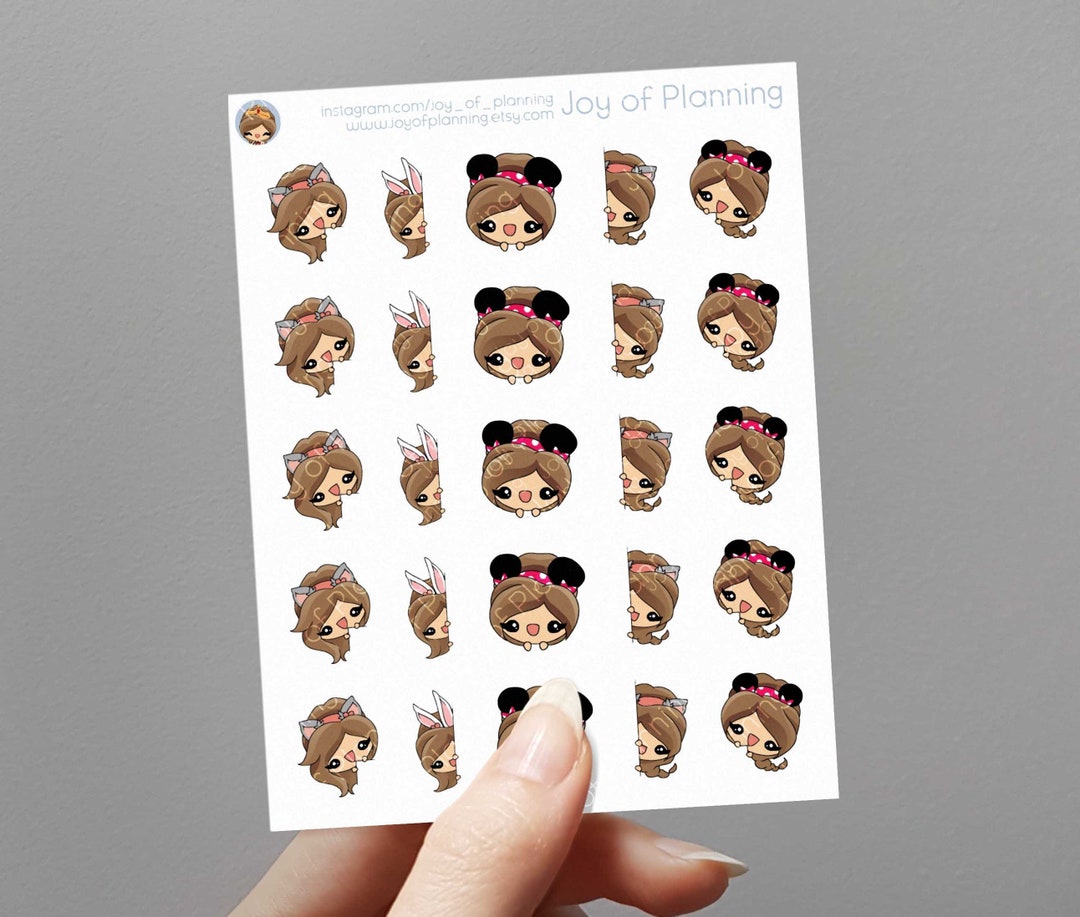 Peekaboo Stickers / Planner Stickers / SAM023 - Etsy