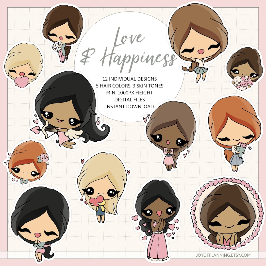 Digital Stickers / Instant Download Stickers / Love Digital Stickers ...