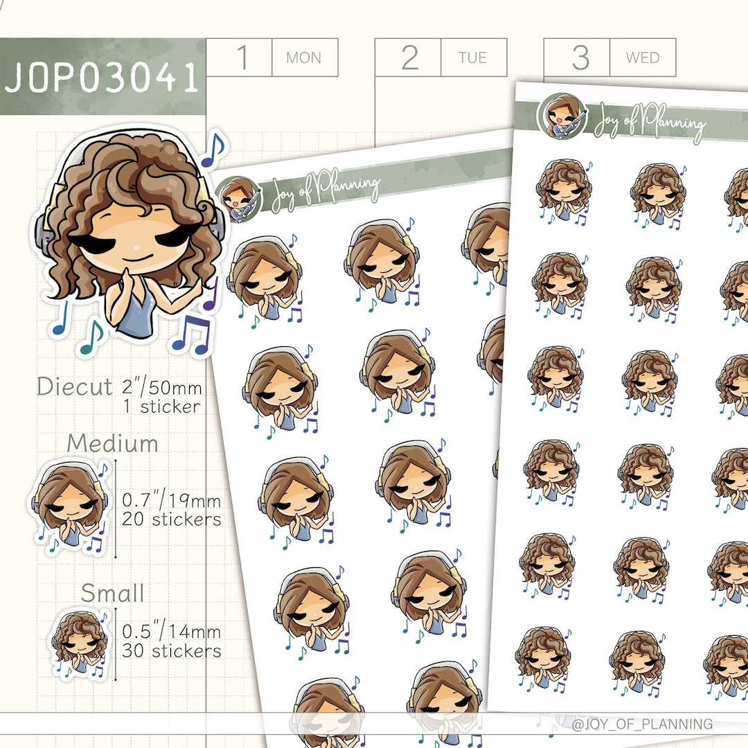 Dancing Stickers / Music Stickers / Clubbing Stickers / Night Out ...