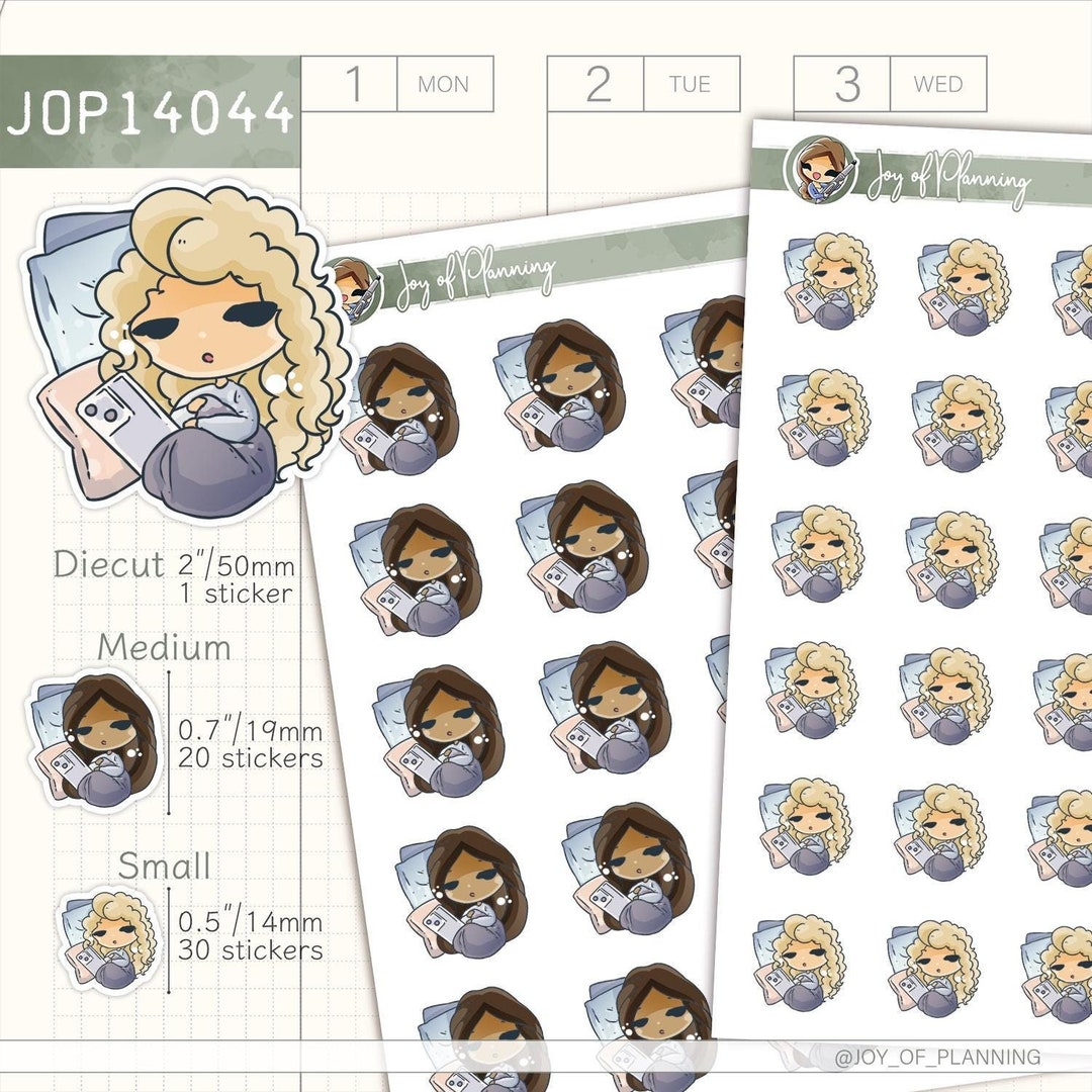 Phone Stickers / Scrolling Stickers / Browsing Stickers / Me Time ...