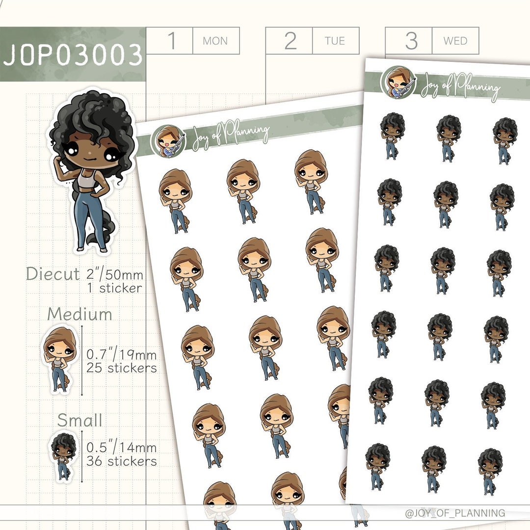 Flex Stickers / Workout Stickers / Exercise Stickers / Gym Stickers ...