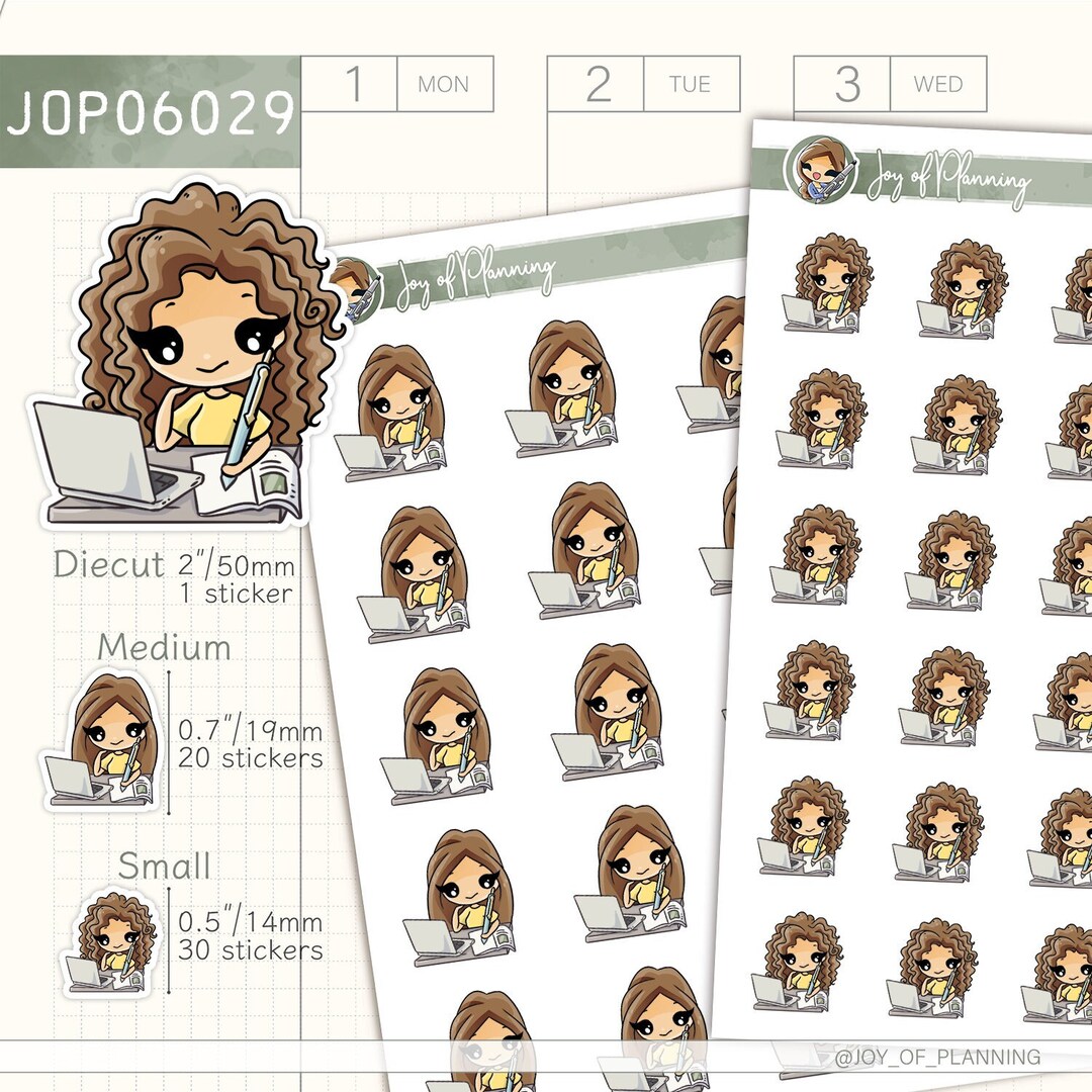 Classroom Stickers / Studying Stickers / Homework Stickers / Planner ...