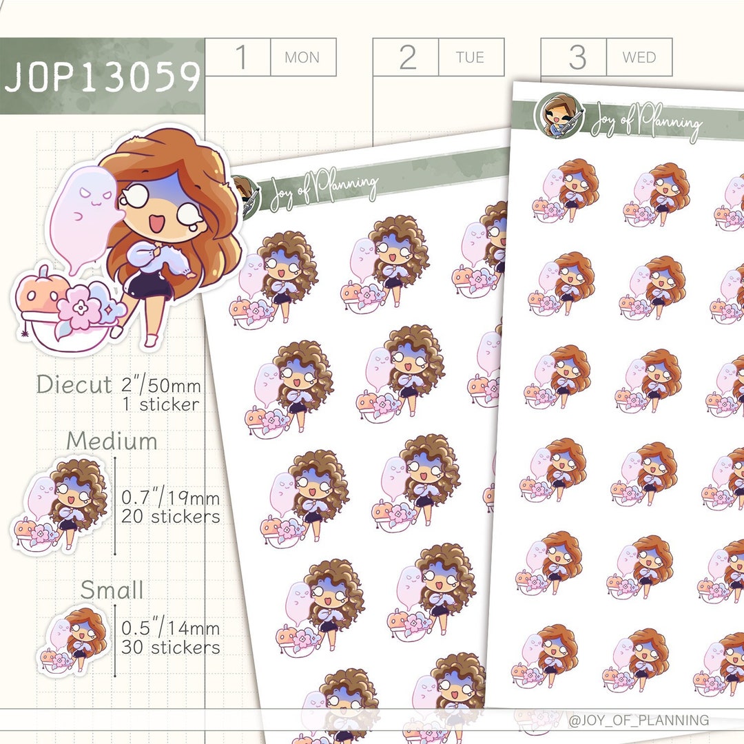 Haunted House Stickers / Halloween Stickers / Spooky Ghost Stickers ...