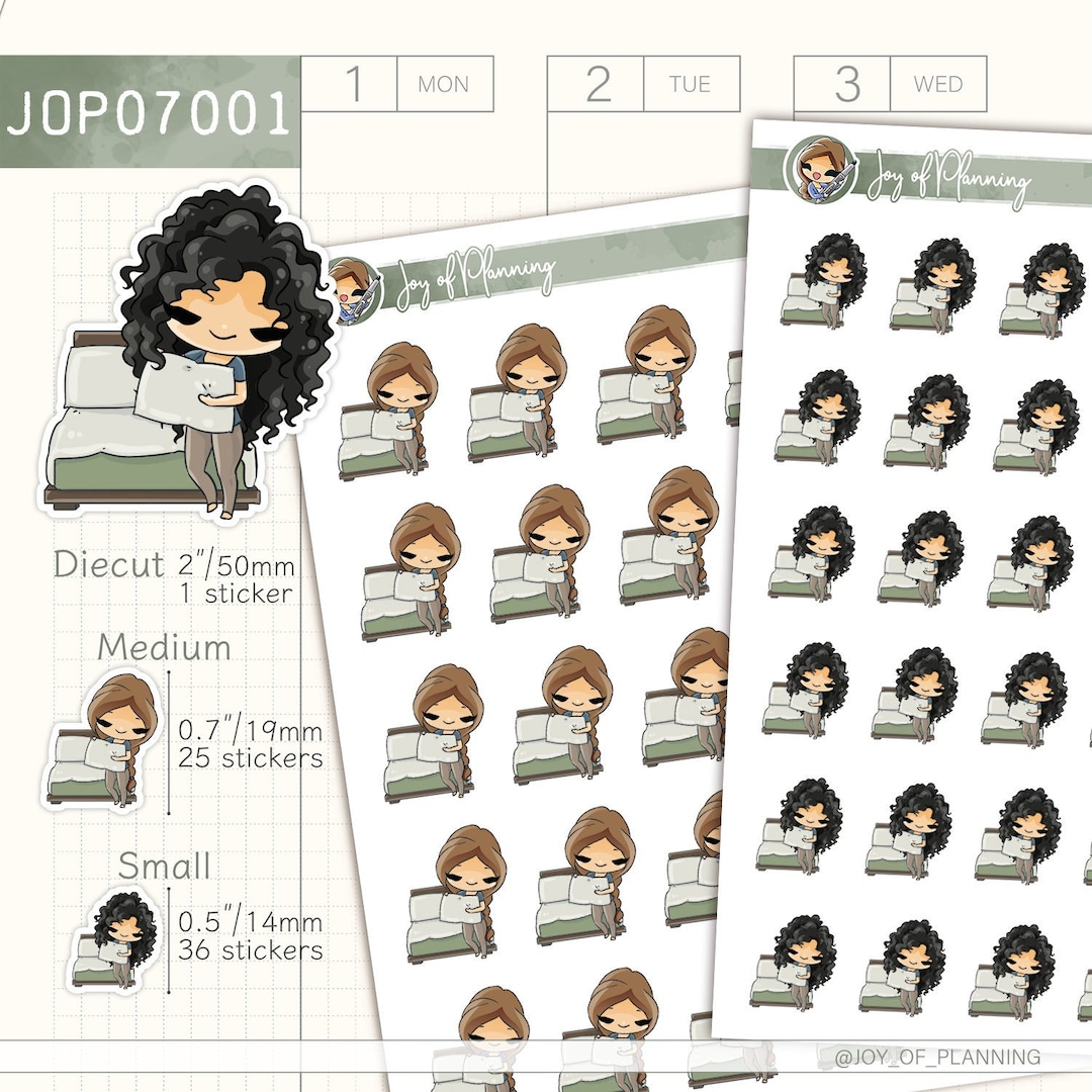 Making Bed Stickers / House Chores Stickers / Cleaning up Stickers ...