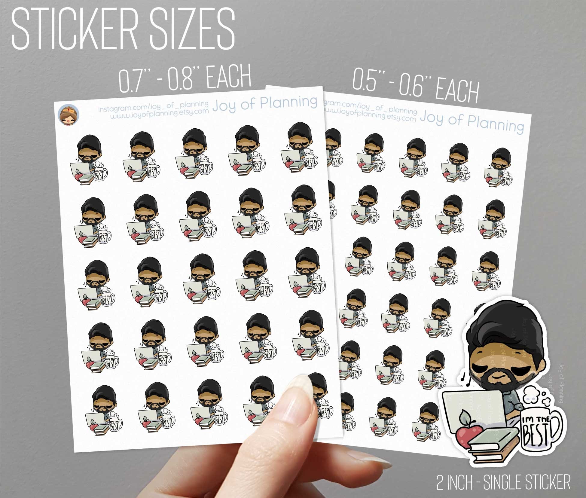 Boyfriend Stickers / Working From Home Stickers / JOE964 - Etsy