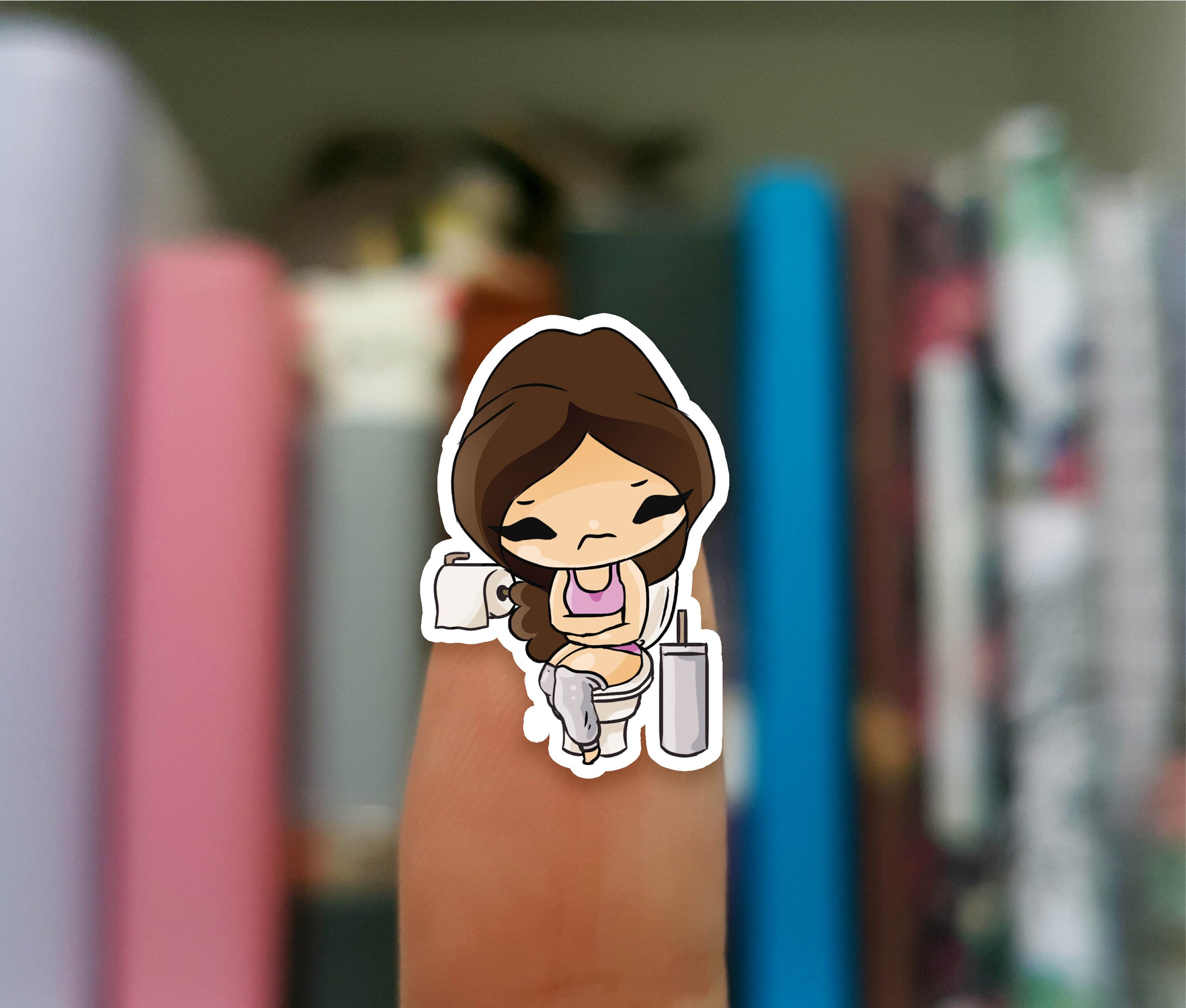 Upset Stomach Stickers / GI Upset Stickers / PMS Stickers / - Etsy