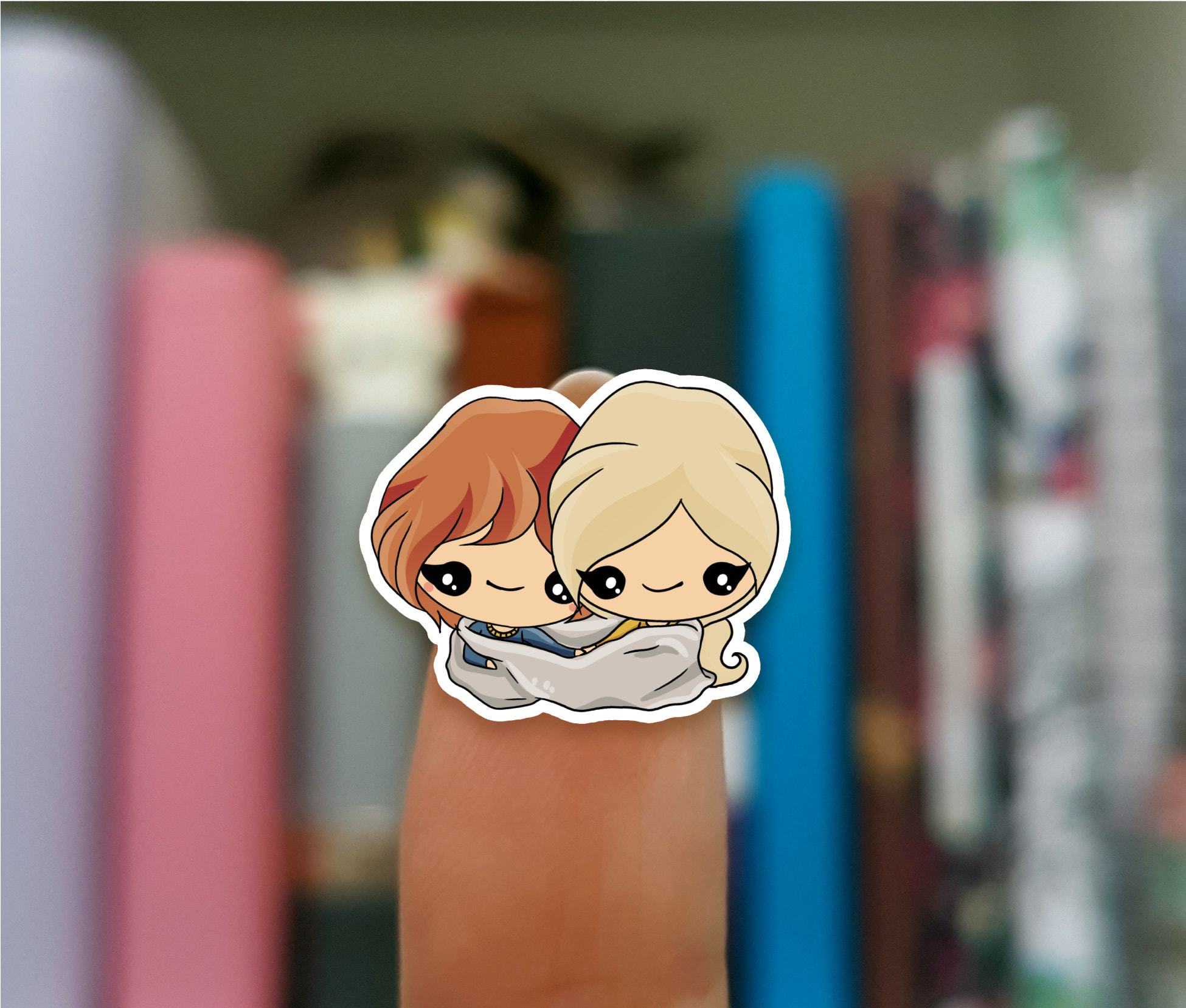 Couple stickers / Cute LGBT stickers / Planner Stickers / | Etsy