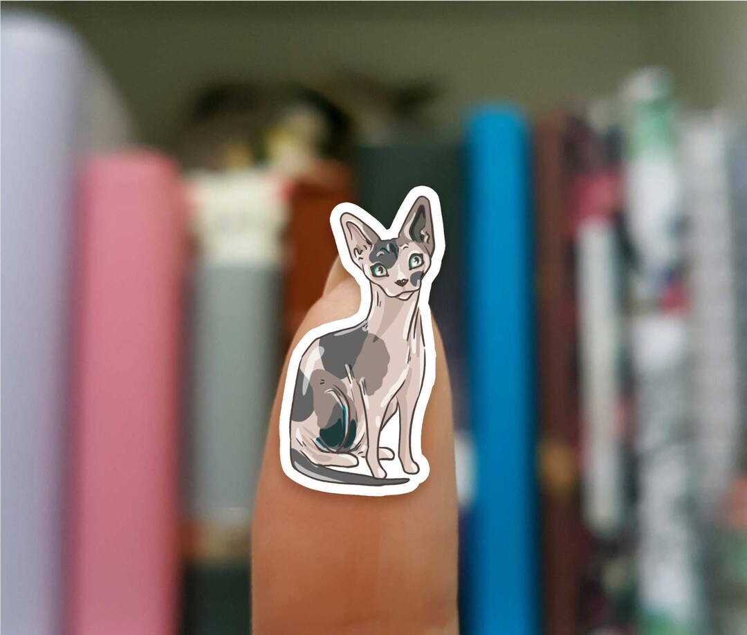 Sphynx Cat Stickers / Planner Stickers / PET048 - Etsy