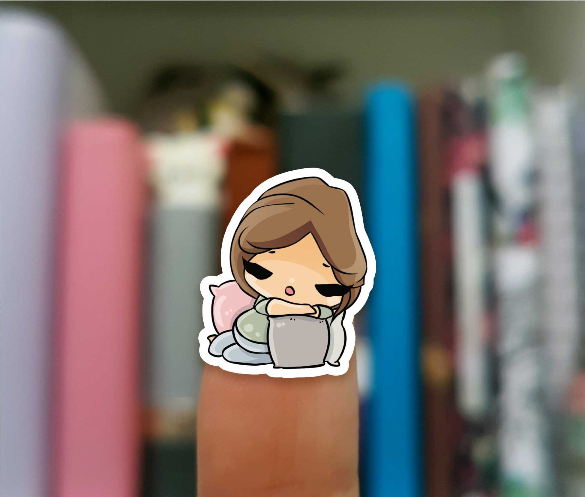 Tired Stickers / Fatigue / Pregnancy Stickers / Pregnant | Etsy