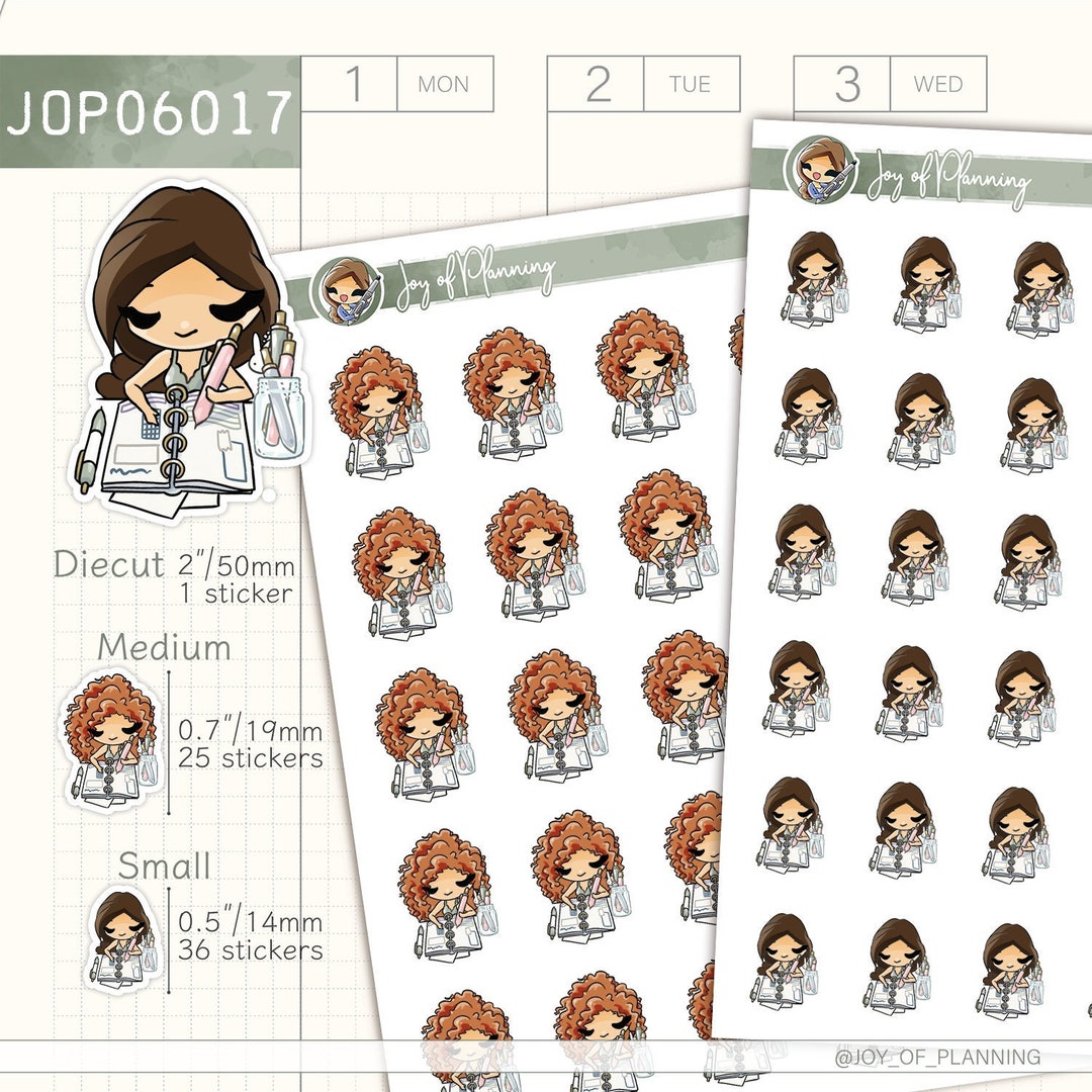 Planner Girl Stickers / Planning Stickers / Spring Stickers / Spring ...