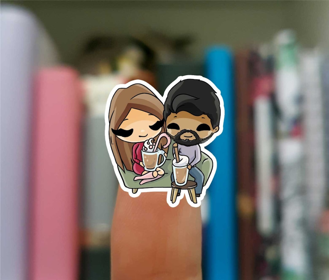 Coffee and Chill Stickers / Friends Stickers / Couple Stickers ...