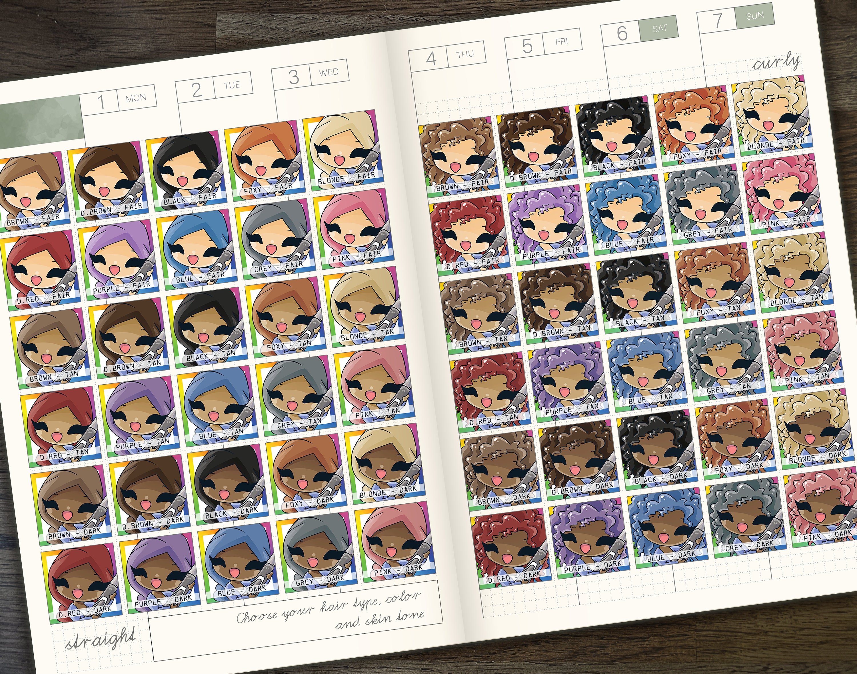 Mopping Stickers / House Chores Stickers / Cleaning up - Etsy