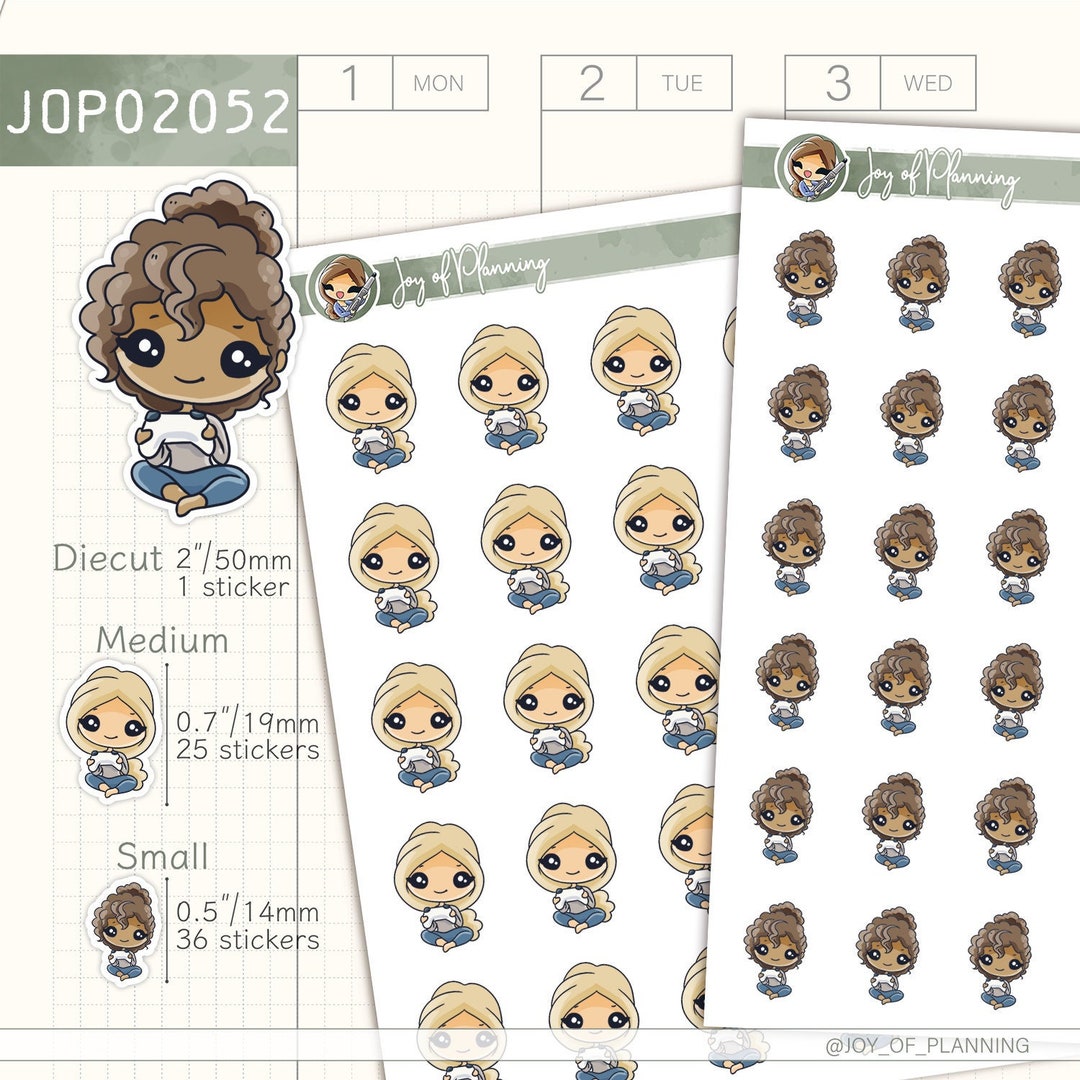 Gaming Stickers / Gamer Girl Stickers / Joy of Planning / Planner ...