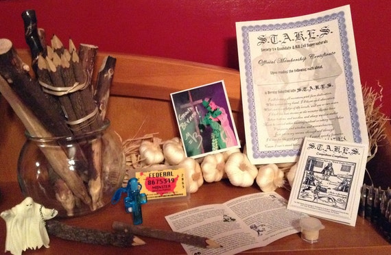 S.T.A.K.E.S. Monster-hunting Kit - Etsy