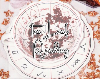 Tea Leaf Oracle Cards - Etsy