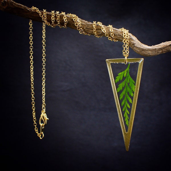 Fern Necklace - Etsy
