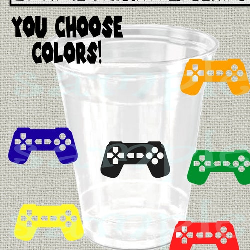 Video Game Controller Paper Cut Outs Set of 25 Video Gamer | Etsy