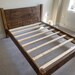 Handmade | Chunky | Rustic Bed | Full Panel Style - Low Footboard ...