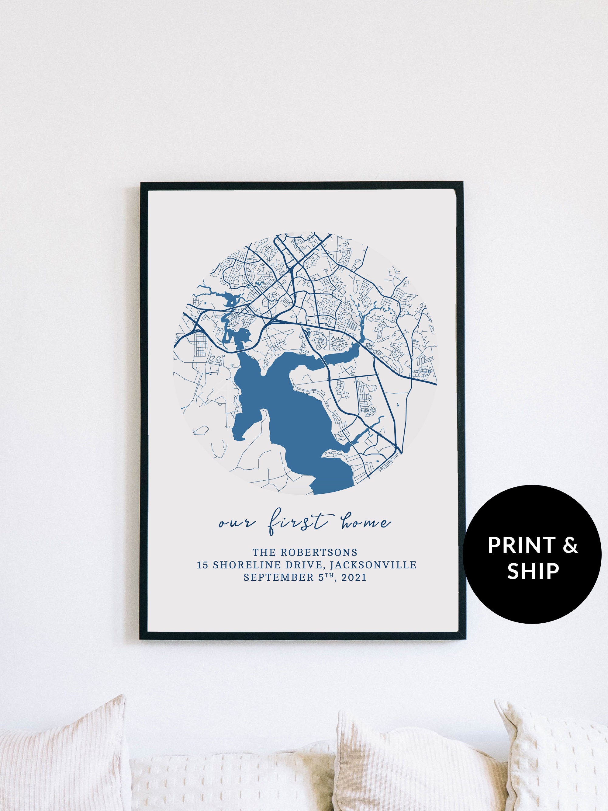 Customizable Memory Map Sage Green Personalized Map Mid - Etsy