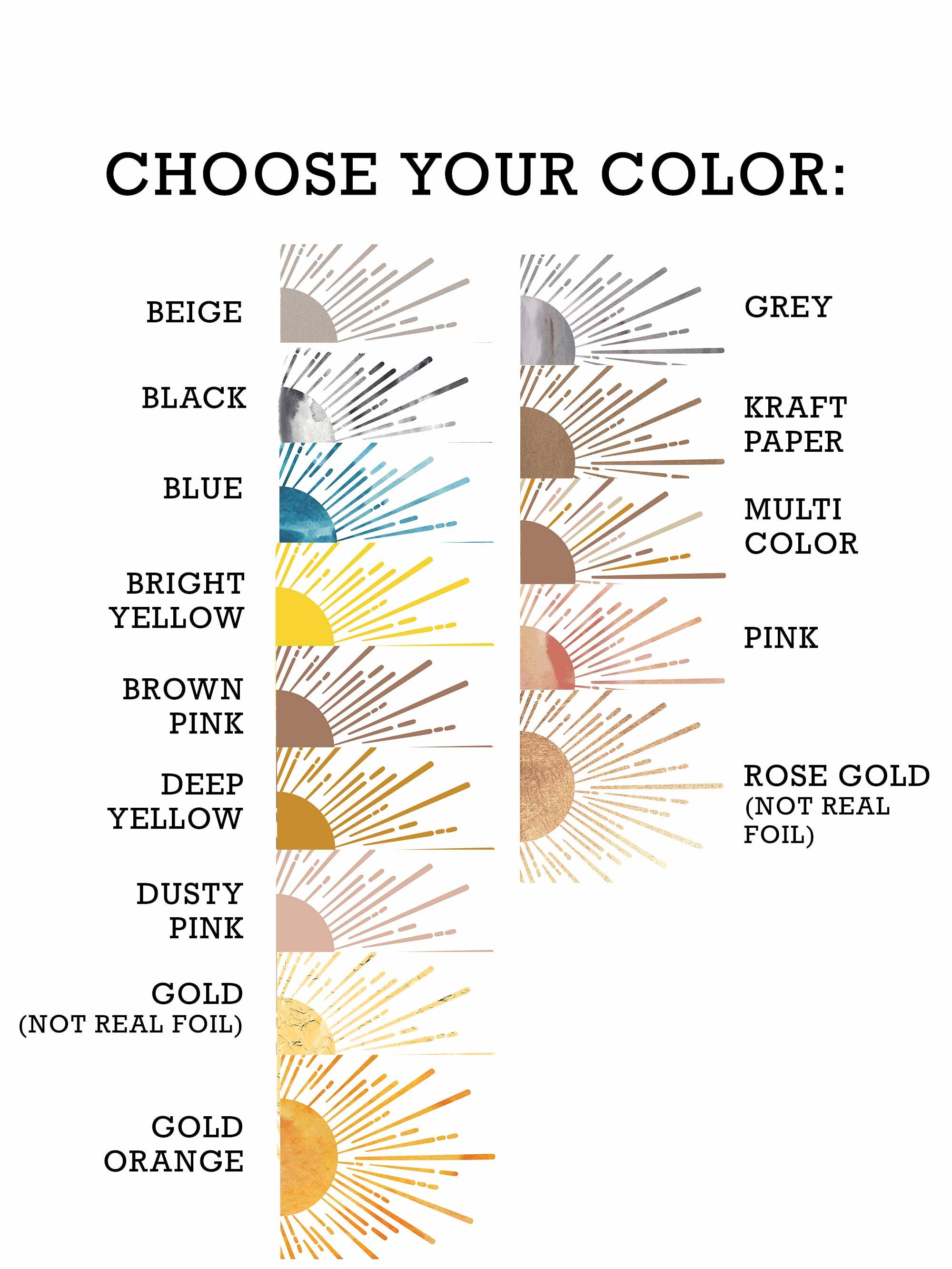 Half Sun Art Print Boho Wall Art Cute Sun Poster - Etsy UK