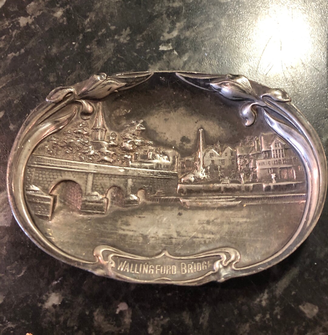 Wallington Bridge Small Pewter Trinket Tray - Etsy