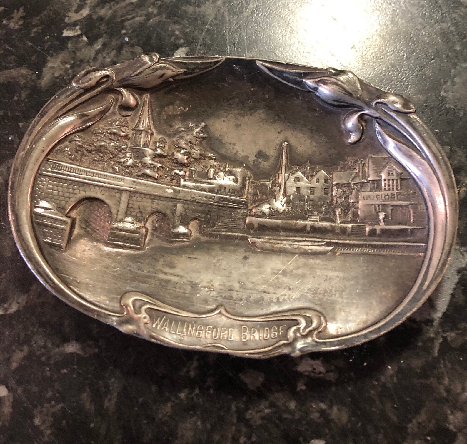 Wallington Bridge Small Pewter Trinket Tray - Etsy