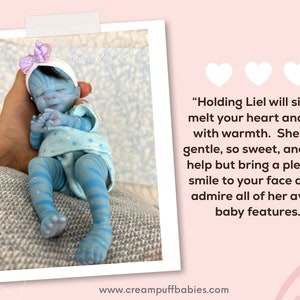 Reborn Avatar Baby Doll, Avatar Doll, Realistic Reborn Doll, Wynter ...