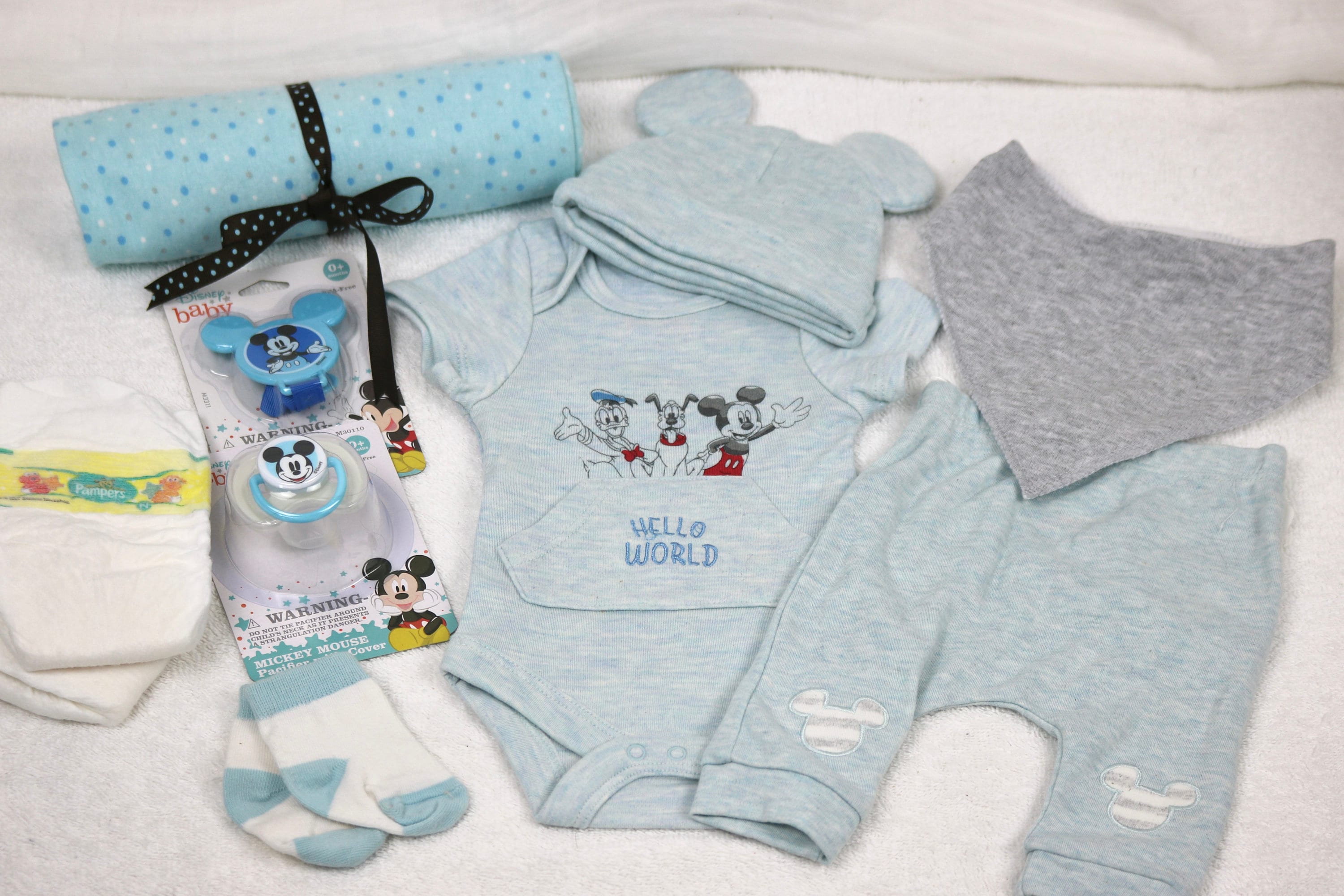 Disney Mickey Mouse Baby Gift Box, Disney Baby Clothes, Reborn Baby ...