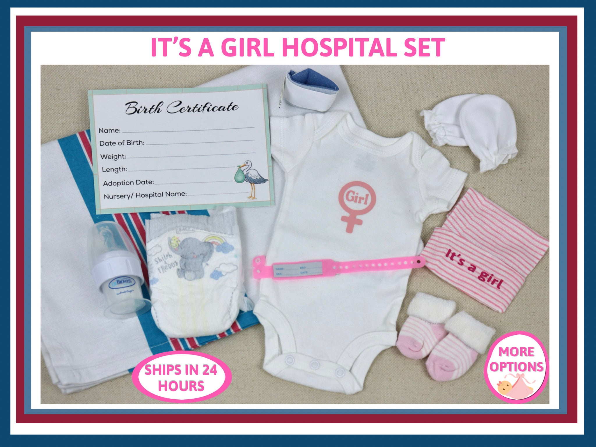 Hospital Sets for Reborn Baby Dolls, Silicone Baby Dolls, Keepsake Gift ...