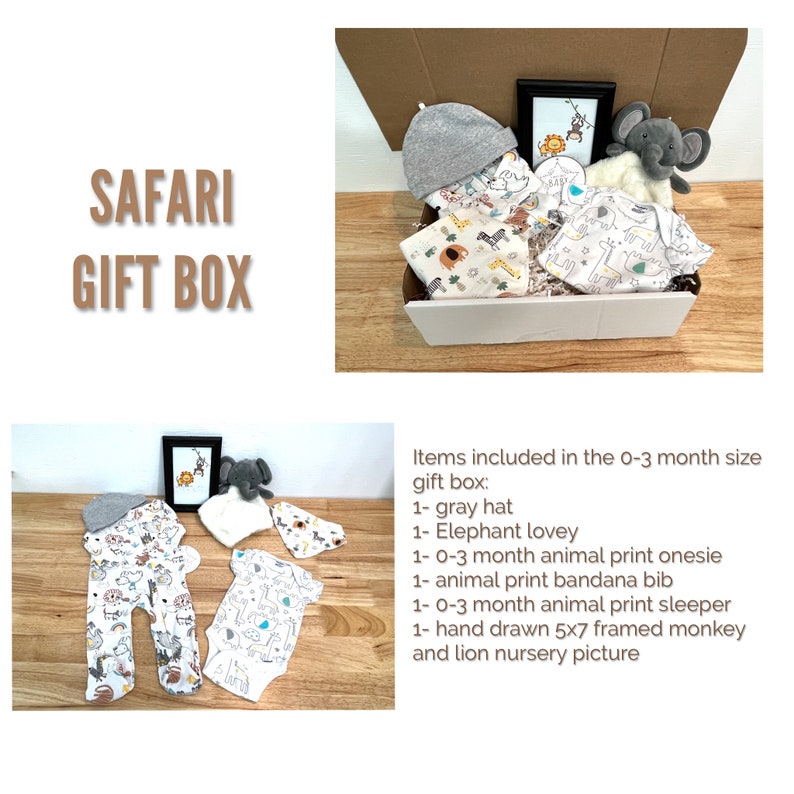 Baby Shower Gift Box Opening Welcome Baby Gift Set Baby Gift - Etsy