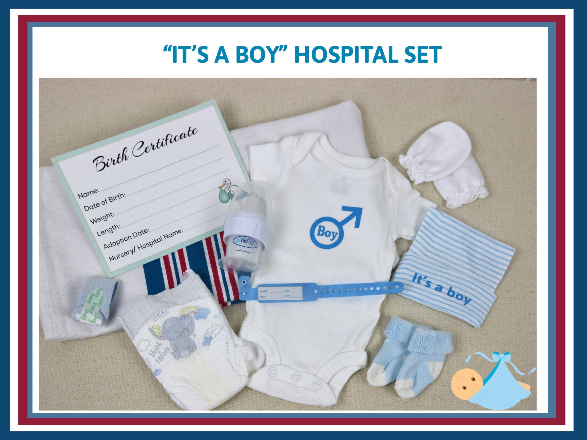 Hospital Sets for Reborn and Silicone Baby Dolls, Keepsake Gift, Home ...
