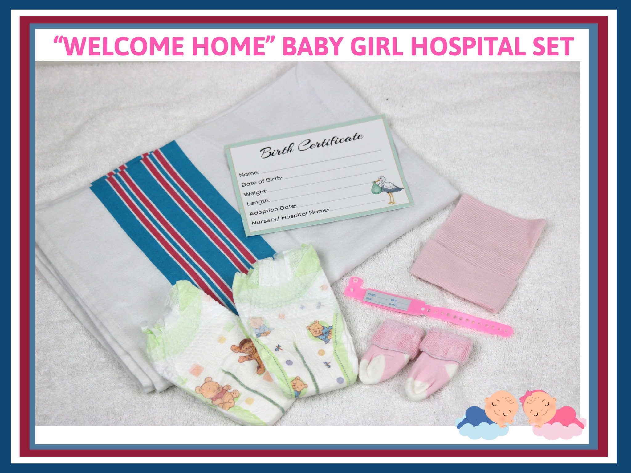 Hospital Sets for Reborn Baby Dolls, Silicone Baby Dolls, Keepsake Gift ...