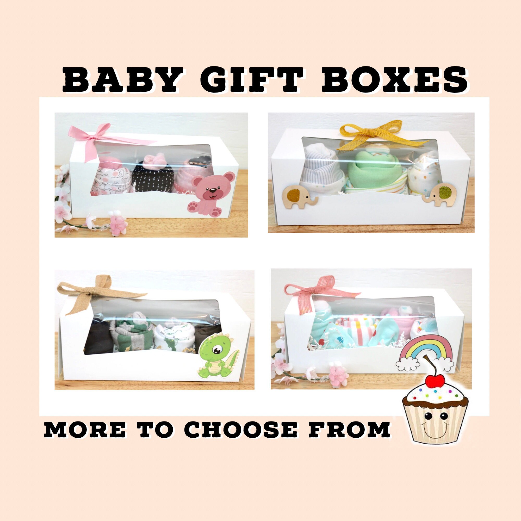 Baby Shower Gift Box Opening, Welcome Baby Gift Set, Baby Gift Box ...