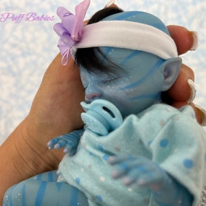 Reborn Avatar Baby Doll, Avatar Doll, Realistic Reborn Doll, Wynter ...