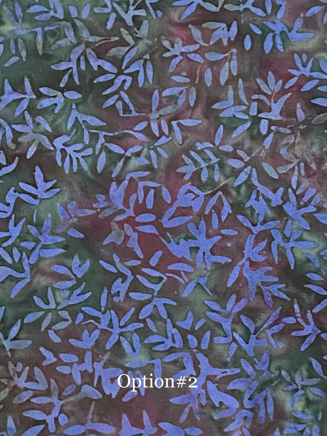 Batik Fabric, Blue Batik Fabric, Batik by the Half Yard, Blue Fabric ...