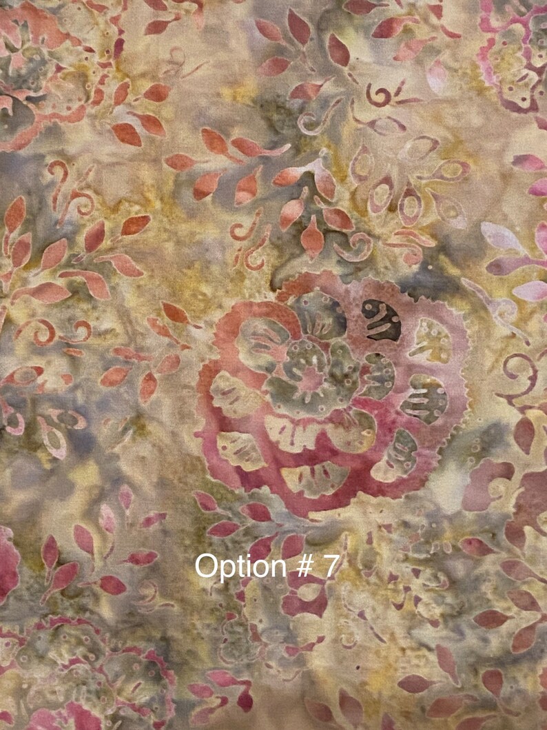 Batik, Batik Fabric, Batik Fabric Half Yard, Neutral Colors, Pattern ...