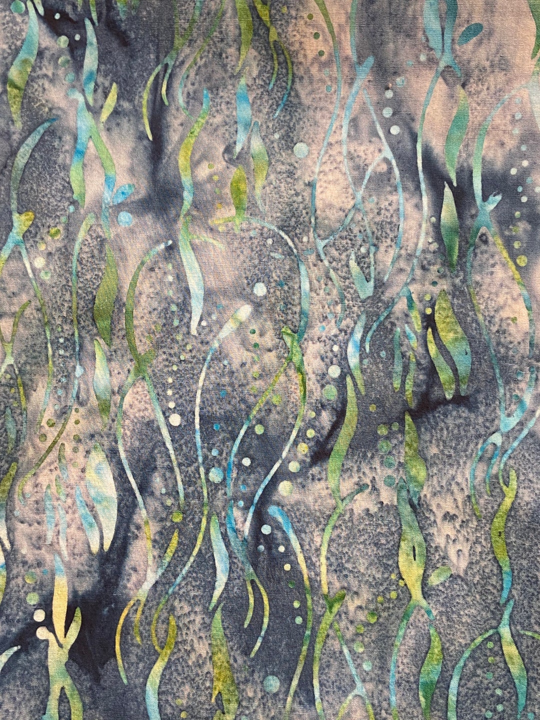 Batik, Batik by the Half-yard, Batik Blue Batik, Green Batik, Ocean ...