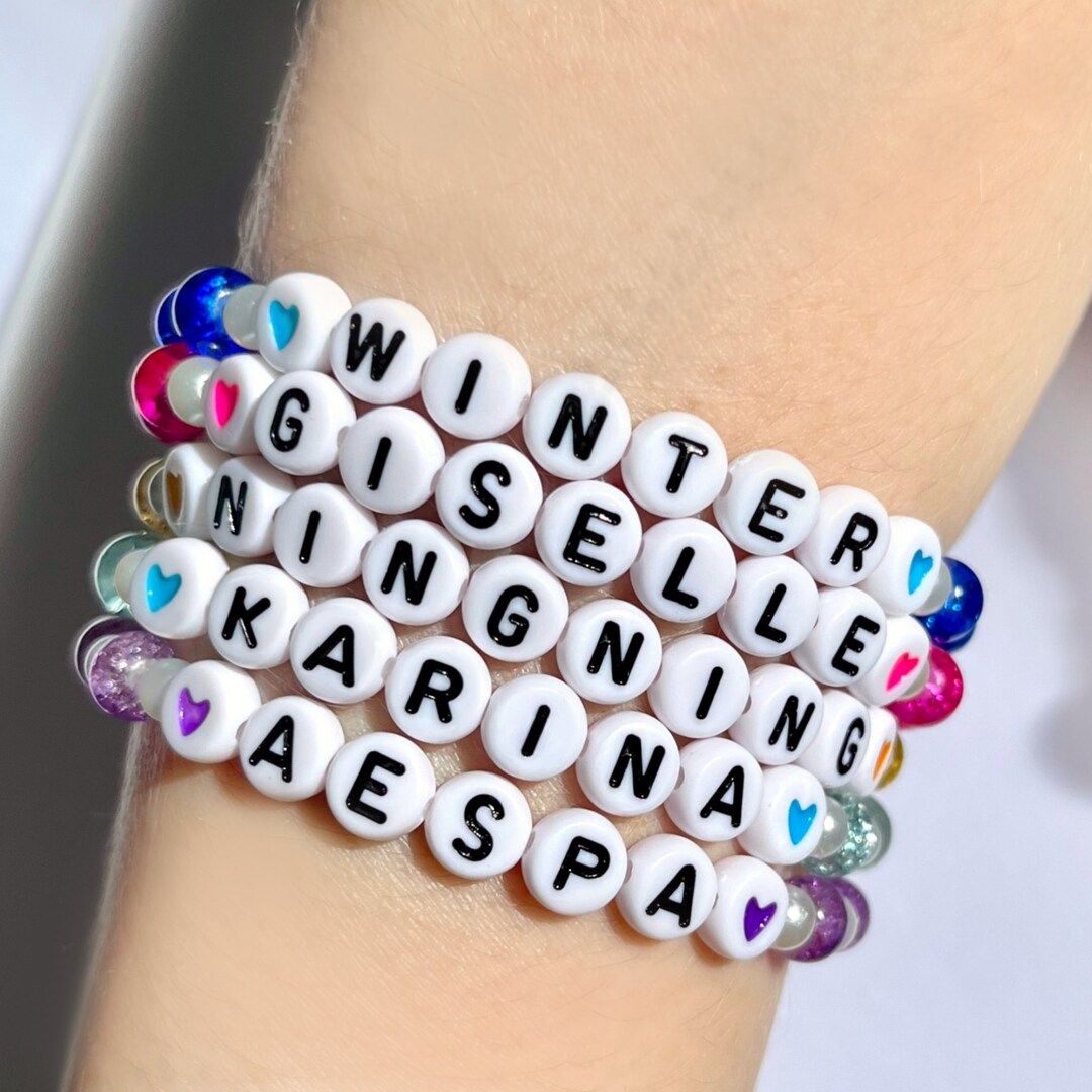 Kpop Beaded Bracelet Concert Tour Accessory Jewellery Stan Bias Gift - Etsy