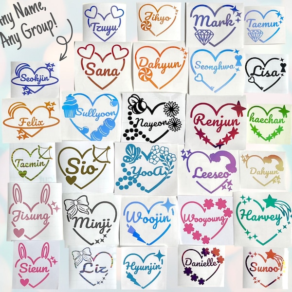 Kpop Decal - Etsy