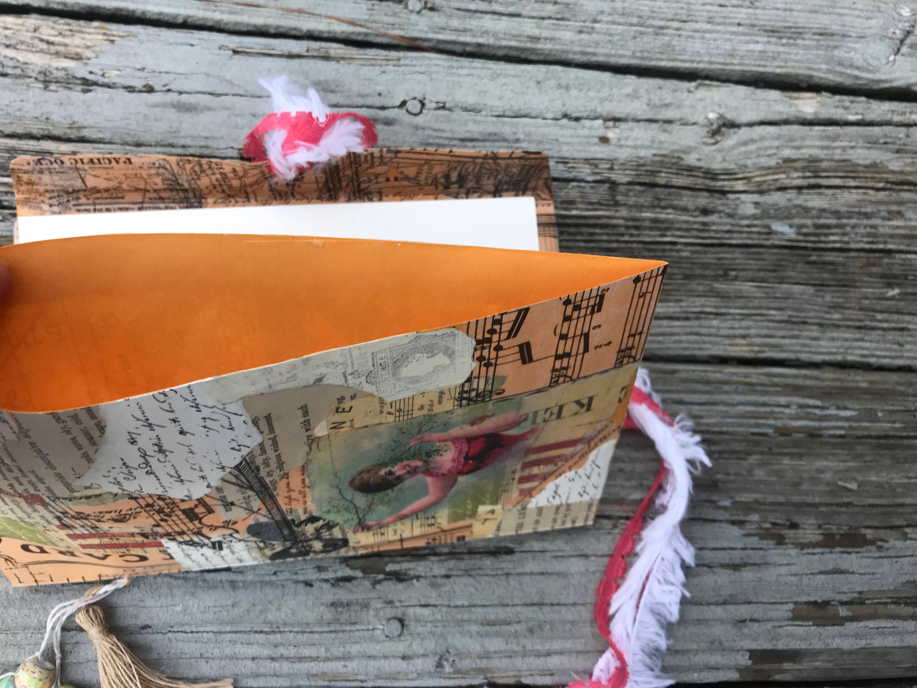 Handmade Envelope Art Journal - Etsy