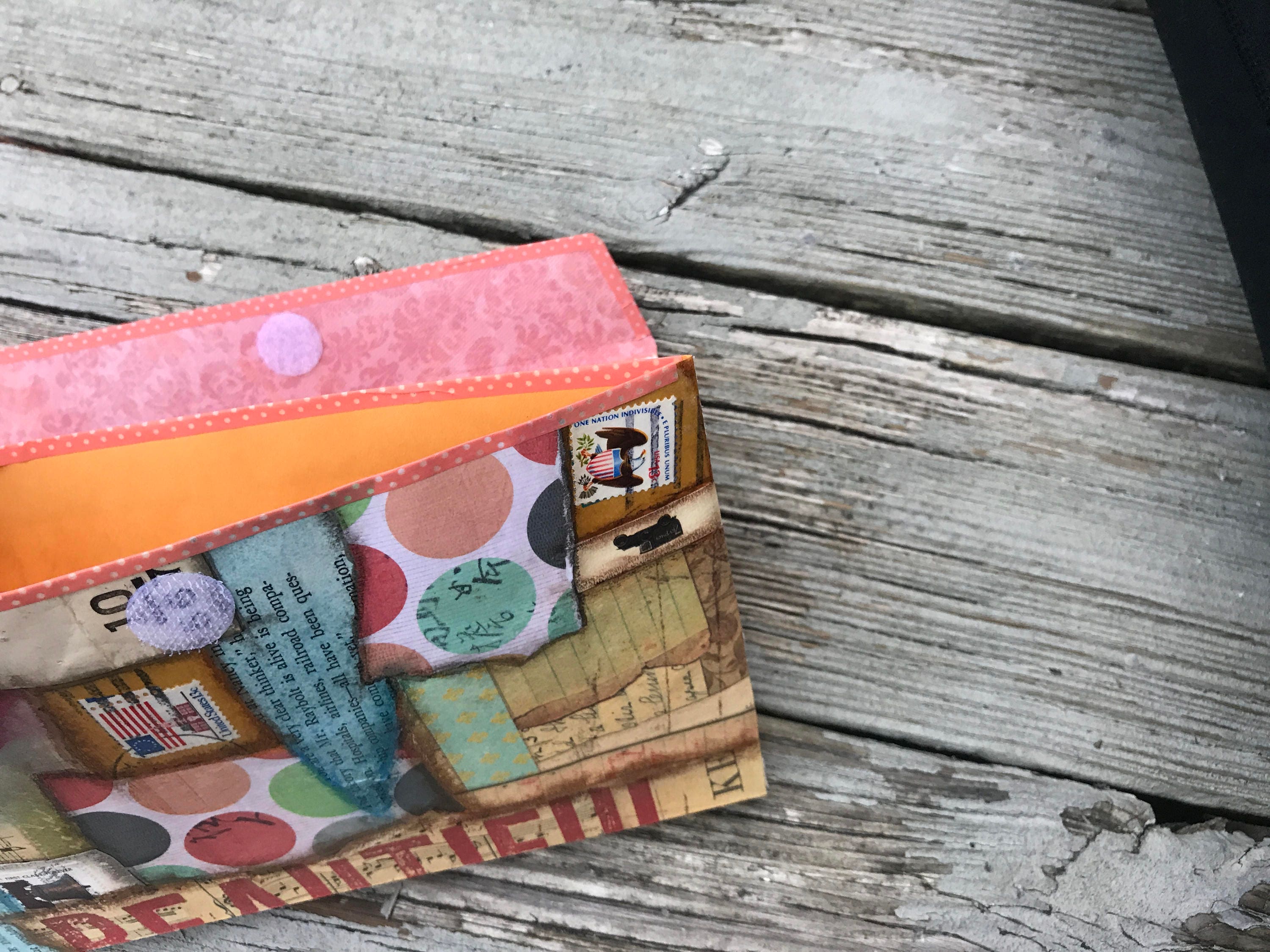 Handmade Envelope Art Journal - Etsy