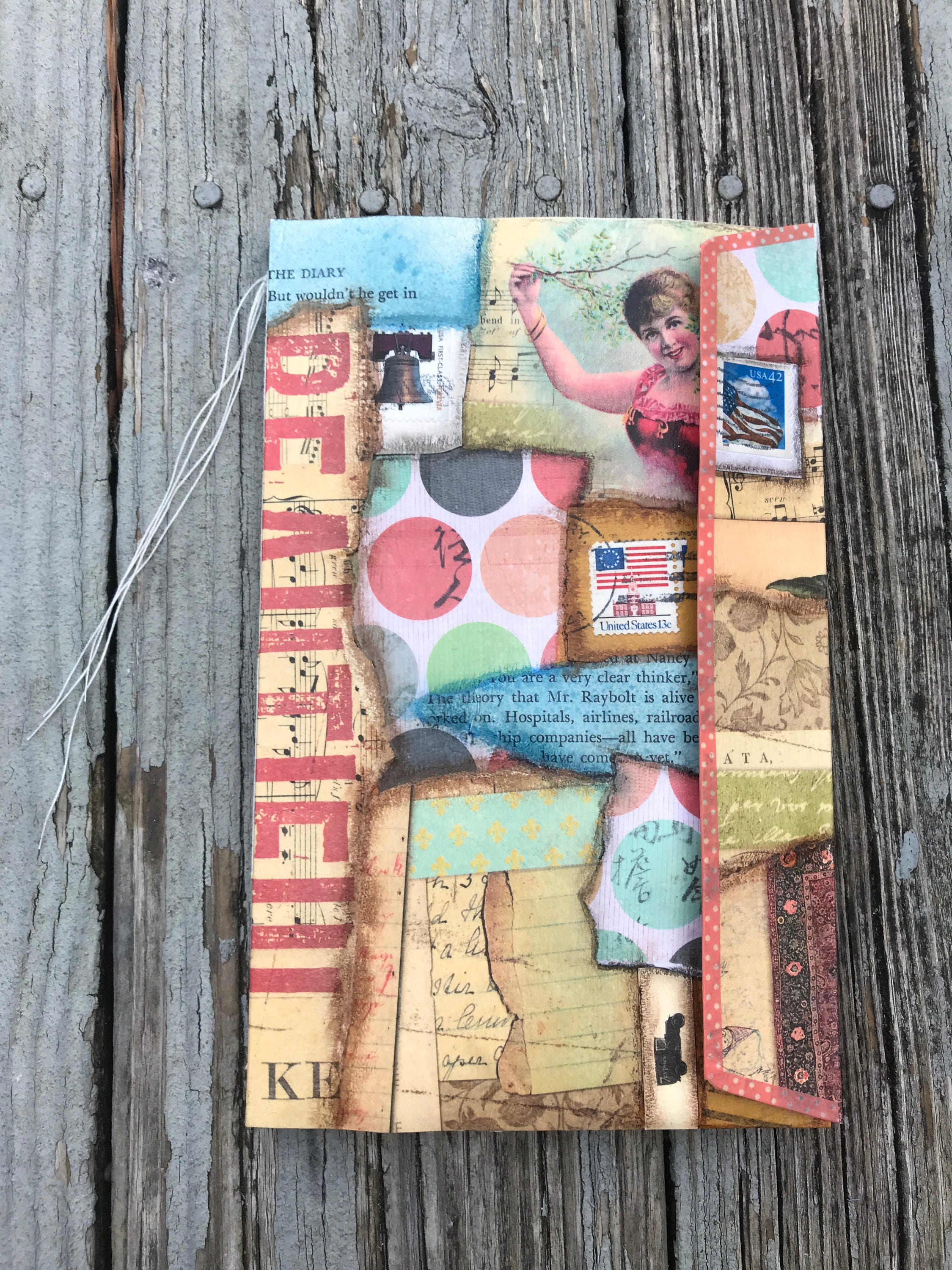 Handmade Envelope Art Journal - Etsy